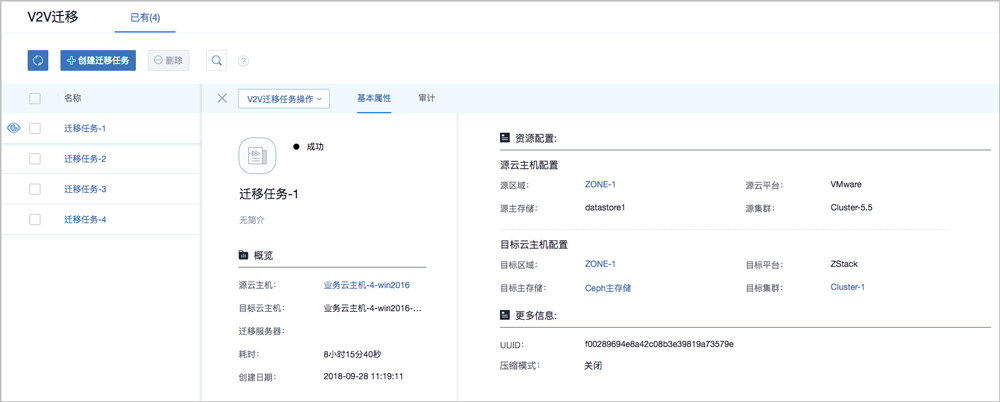V2V迁移