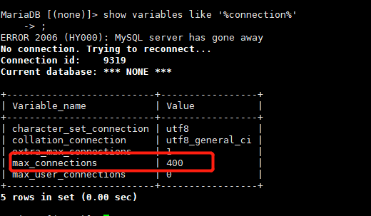 管理节点起不来，报错unknown,too many connections - ZStack