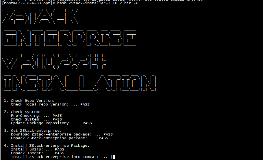 How do I install the ZStack management service using a native CentOS ...