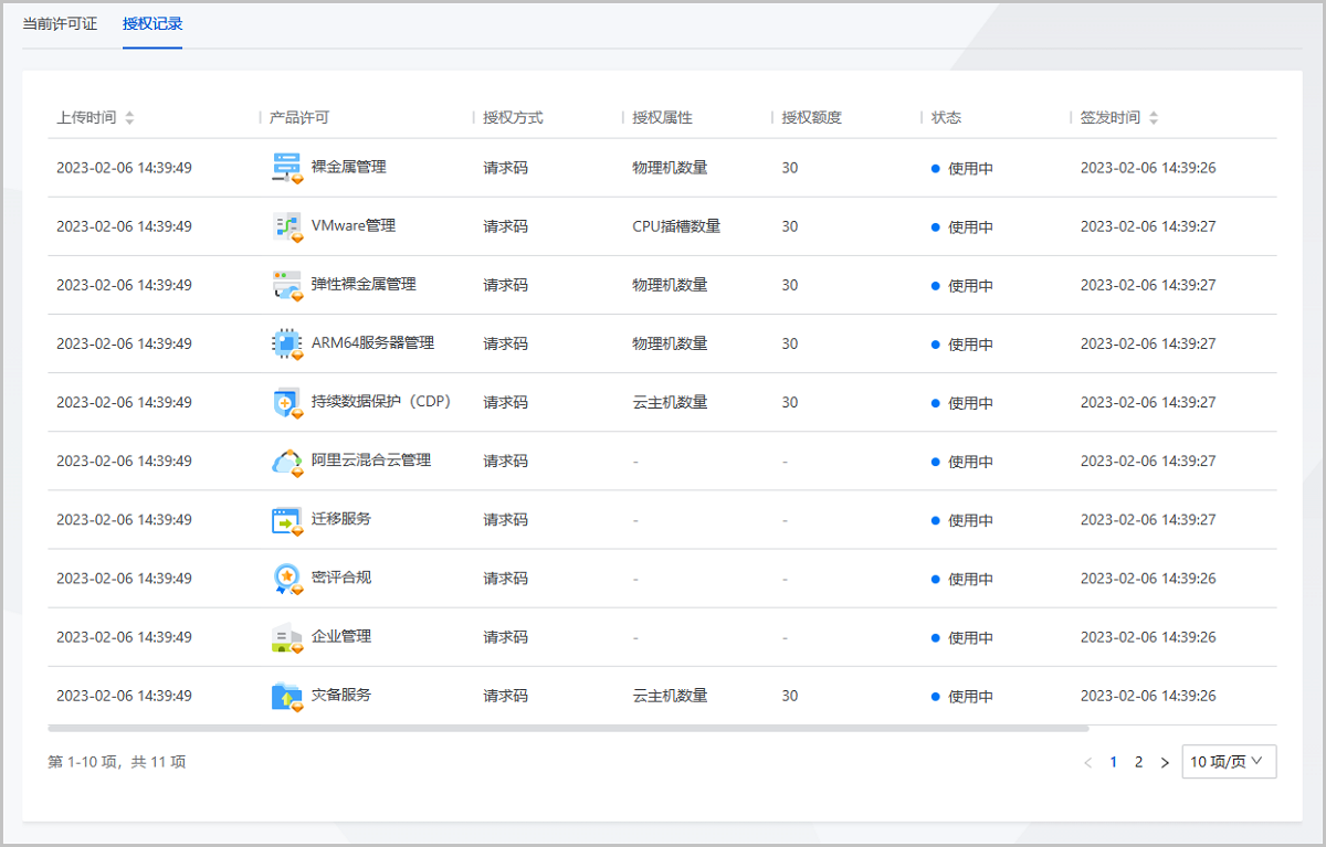 检查授权状态 - 许可（license) 更新说明 - 实践教程 - ZStack Cloud 5.1.0 - ZStack